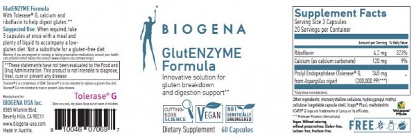GlutENZYME Formula - Innovative solution to help digest gluten ...