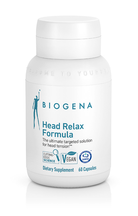 The ultimate targeted solution for head tension** | Biogena USA